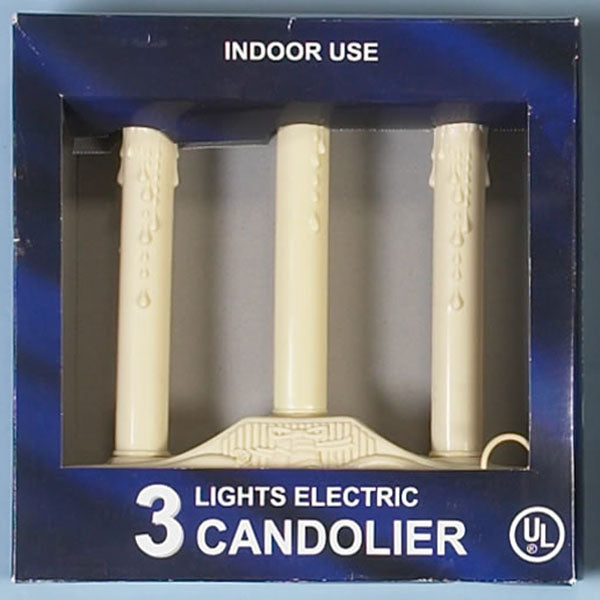 3 Light Electric Candolier – State Fair Seasons