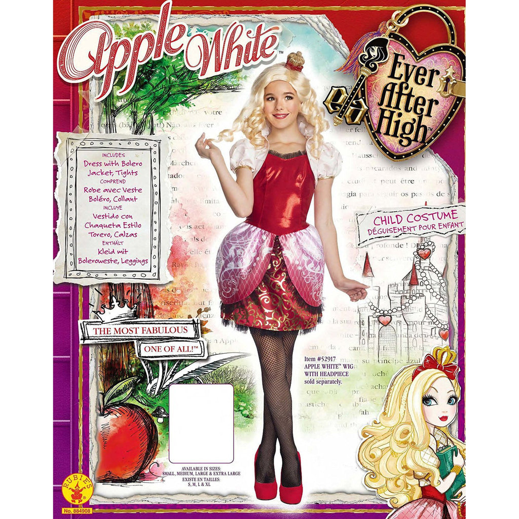Ever After High - Apple White Girl's Costume – State Fair Seasons
